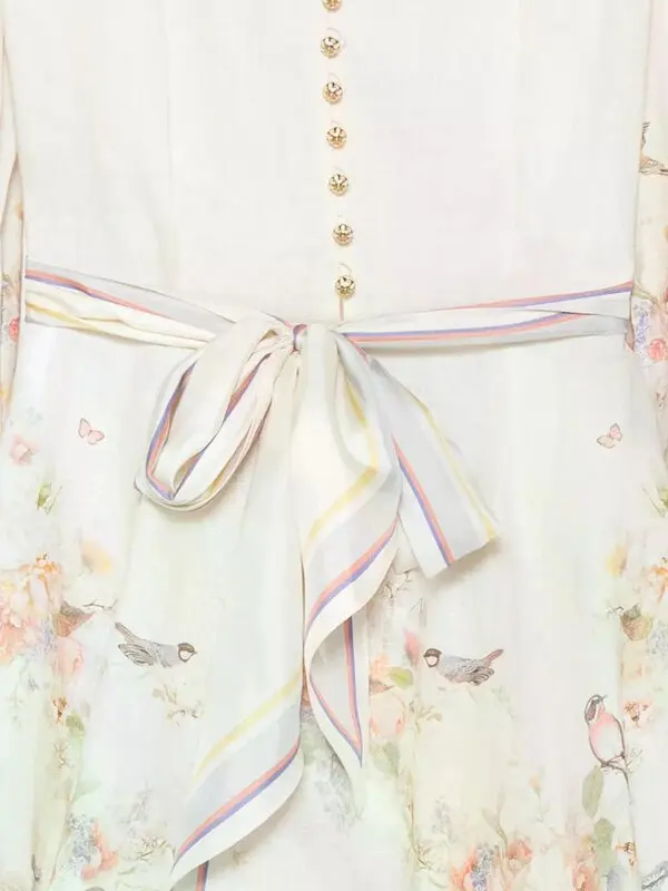 Zimmermann Floral-print Mini Dress