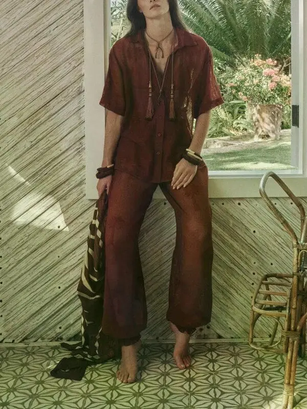 Johanna Ortiz Palm Nomad Trousers