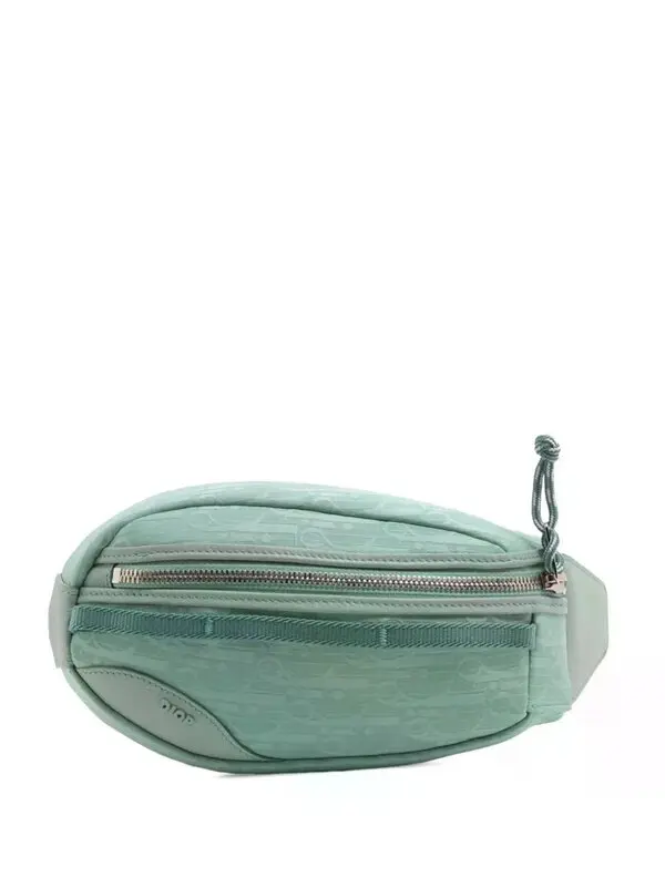 Dior Oblique Nylon Scarab Sling Bag - Green