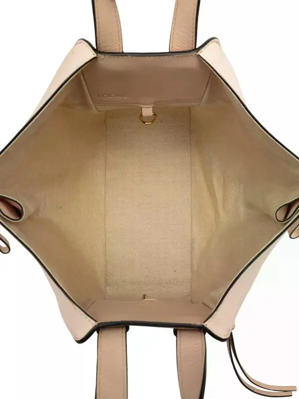Loewe 2017 Small Bicolor Leather Hammock Satchel