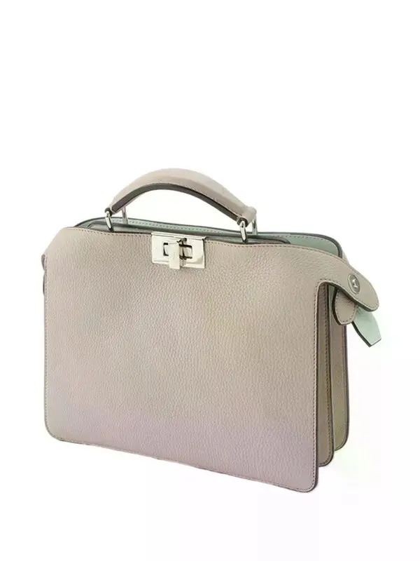 Fendi Peekaboo Iseeu Leather Satchel
