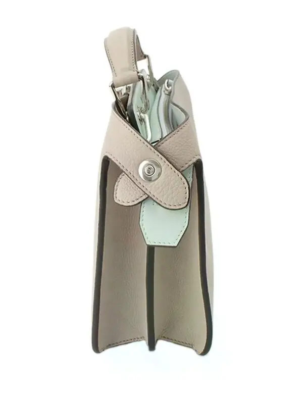 Fendi Peekaboo Iseeu Leather Satchel
