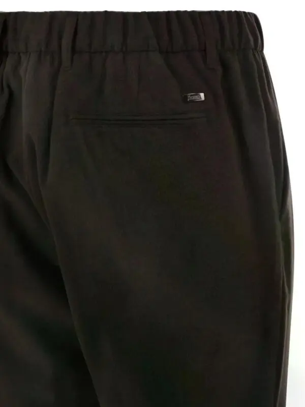 Herno Pleated Elasticated-waistband Trousers