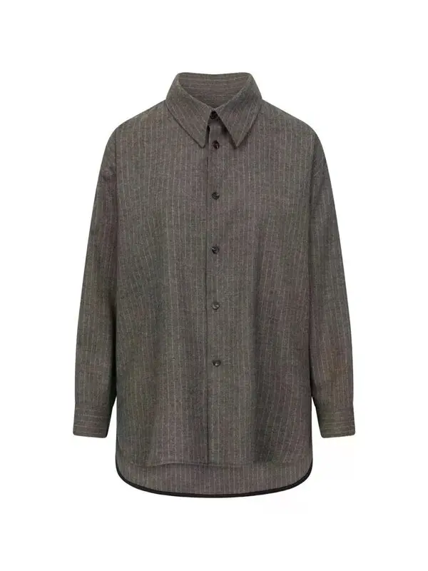 ROSSI Siyan Pinstripe-pattern Shirt