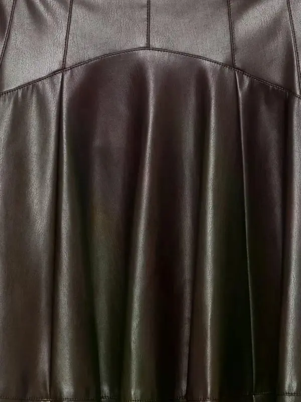 Liu Jo Panelled Pleated Midi Skirt