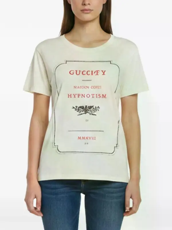 Gucci Printed Short-sleeve T-shirt