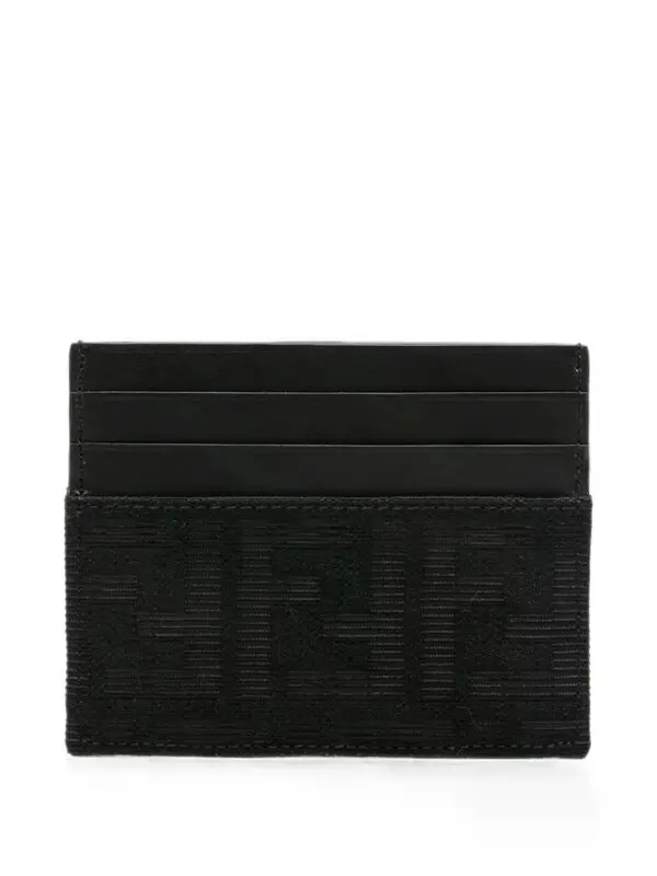 Fendi Ff Logo-pattern Cardholder