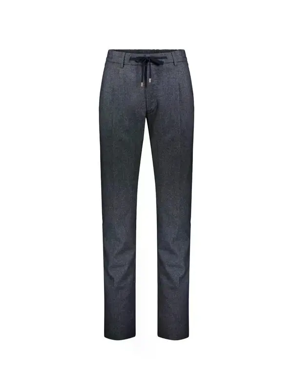 MOORER Anton Drawstring-waist Trousers