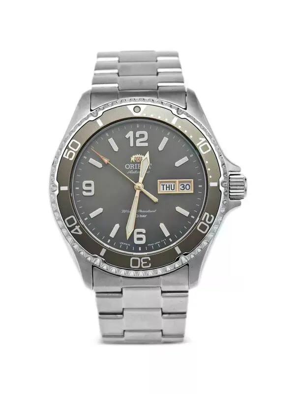 ORIENT Kamasu Mako Iii 41.8mm Watch With Smoke- Dial - Grey