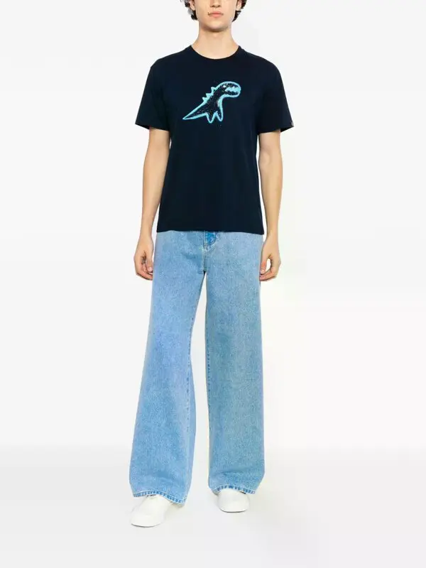 AGNES B. Dino-print T-shirt