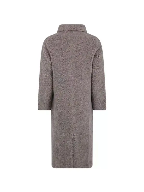 BETTA CORRADI Button-up Teddy Coat