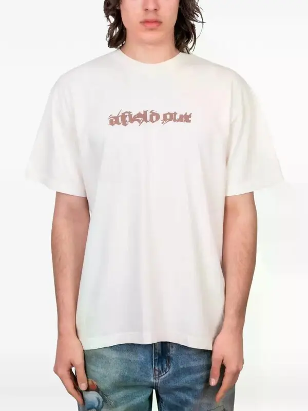 AFIELD OUT Graphic-print Cotton T-shirt