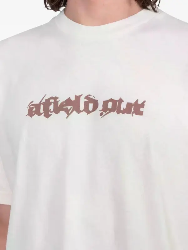 AFIELD OUT Graphic-print Cotton T-shirt