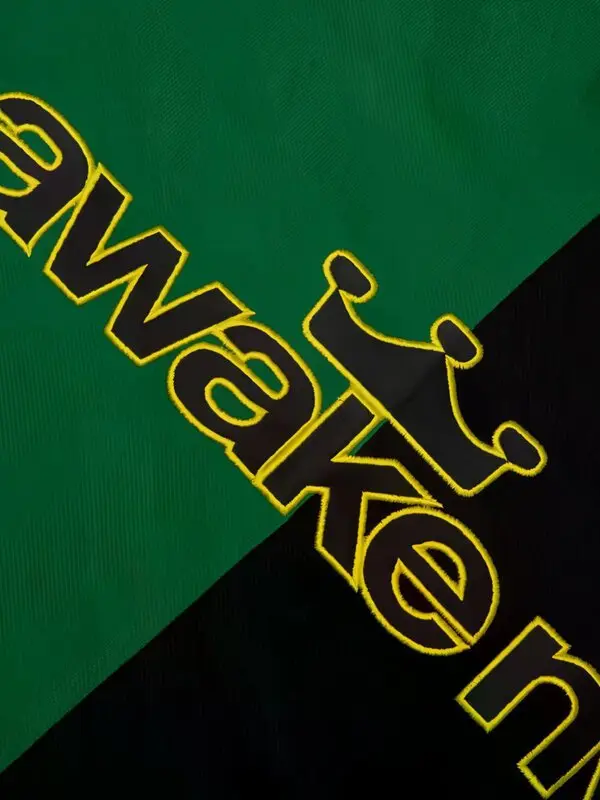 AWAKE NY Embroidered-logo Polo T-shirt
