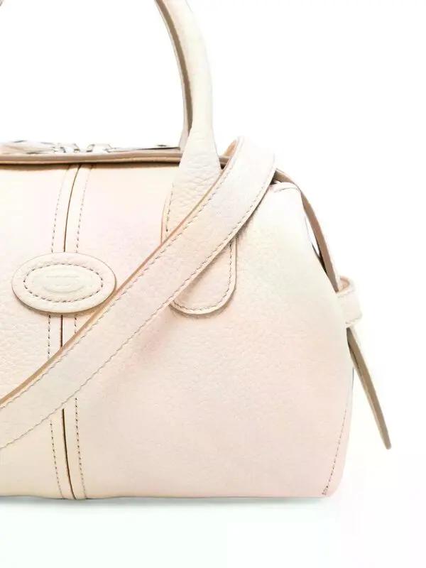 TOD'S Di Logo-embossed Leather Tote Bag