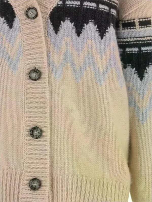 ALLUDE Cashmere V-neck Cardigan