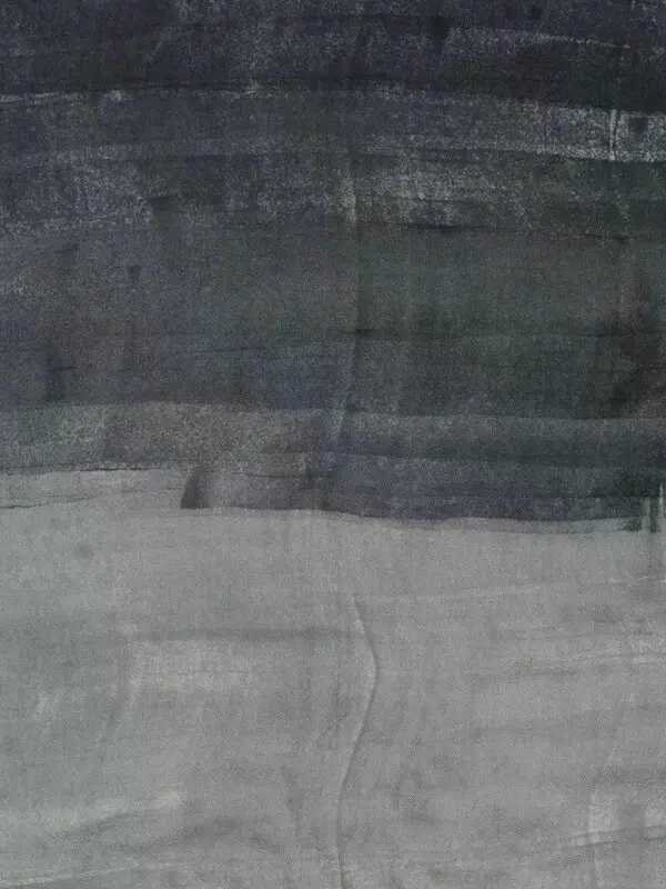 Avant Toi Abstract-print Frayed Scarf