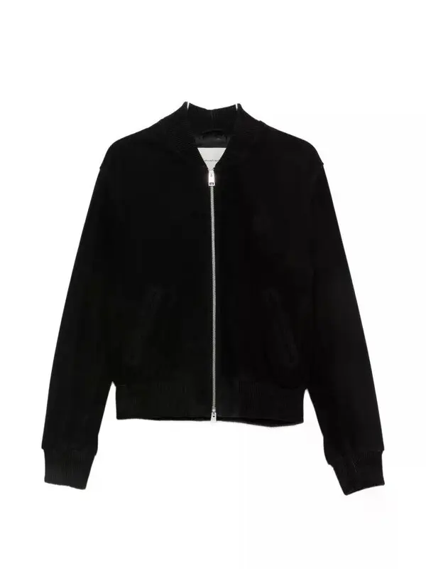 AMI Paris Zip-up Bomber Jacket