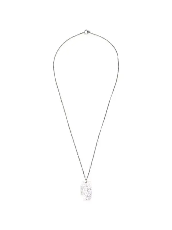 MAISON MARGIELA Engraved Dog-tag Necklace