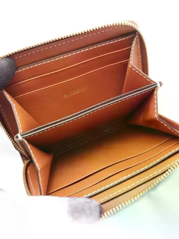 Burberry 2020s Check-pattern Zip-around Wallet