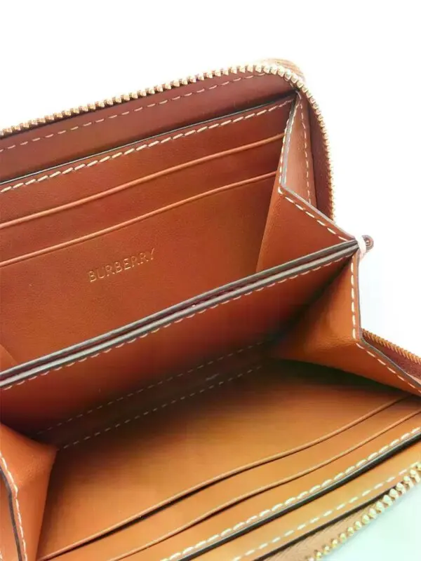 Burberry 2020s Check-pattern Zip-around Wallet