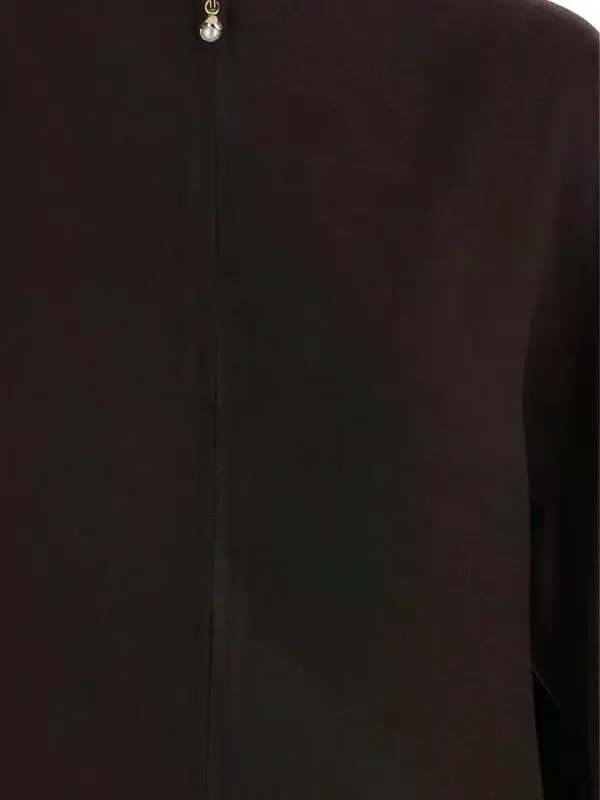 Carven Embellished Long Sleeve Dress