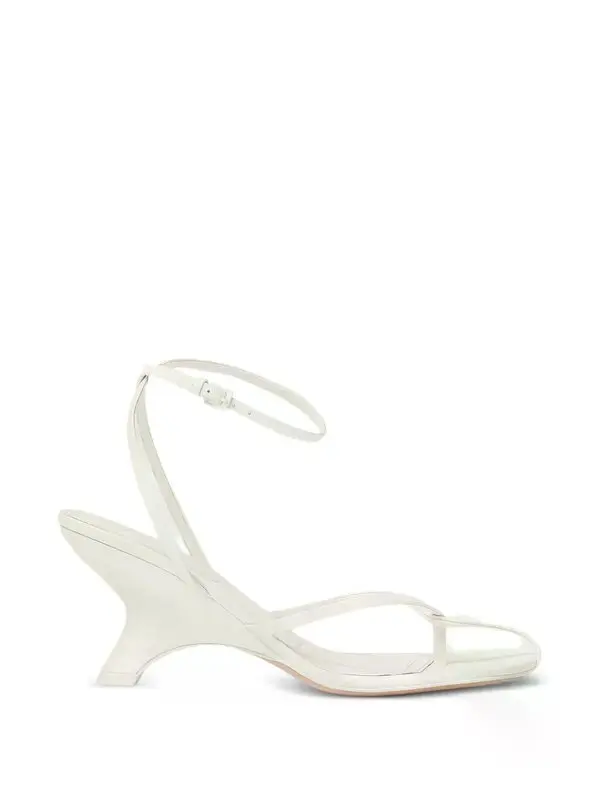 Simkhai Kelsey Leather Heel Sandals