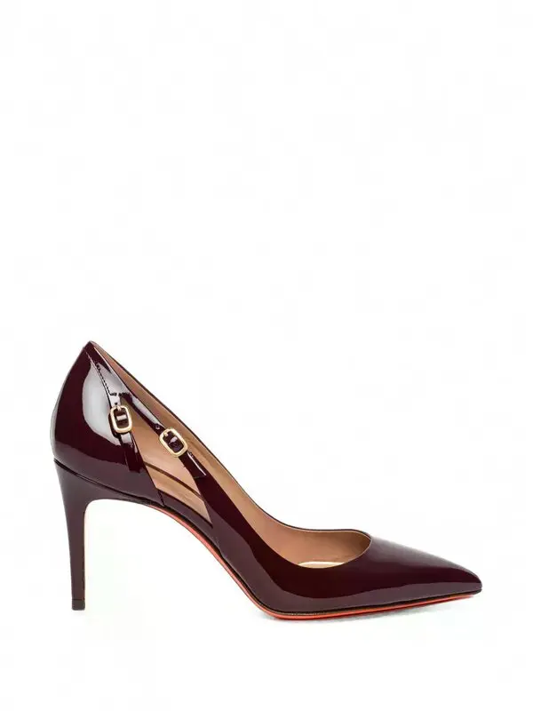 Santoni Audrey Buckle-strap Pumps