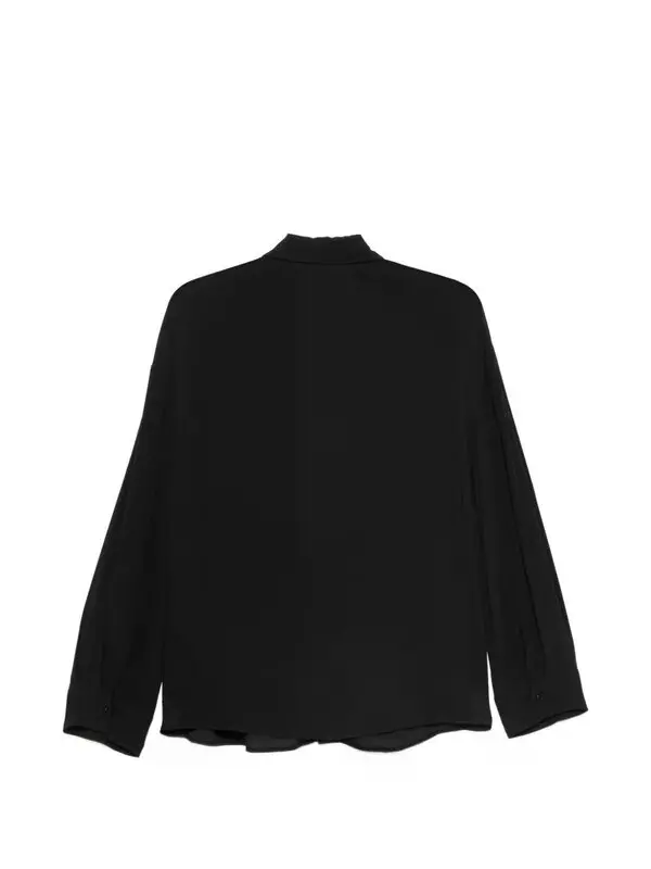 Liu Jo Pussy-bow Shirt - Black