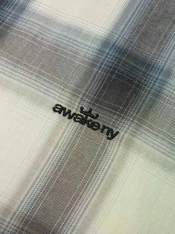 AWAKE NY Orchard St Plaid Shirt