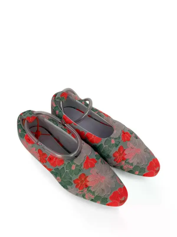 JIL SANDER Brocade Ballet Flats