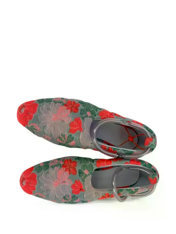 JIL SANDER Brocade Ballet Flats