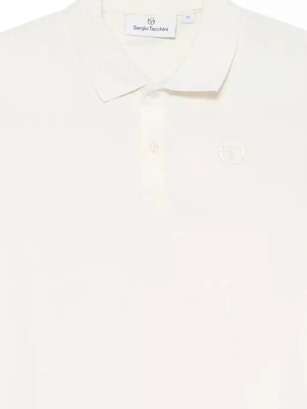 SERGIO TACCHINI Logo-embroidered Polo Shirt