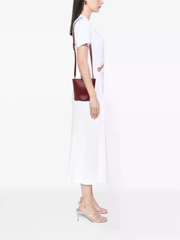 Loewe 2024 Mini Calfskin Pebble Bucket Bag Satchel