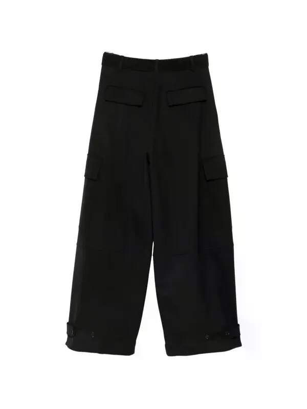 P.a.r.o.s.h Belted Wide-leg Cargo Pants
