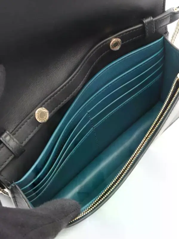 BVLGARI 2010s Infinitum Chain Cross Body Mini Bag