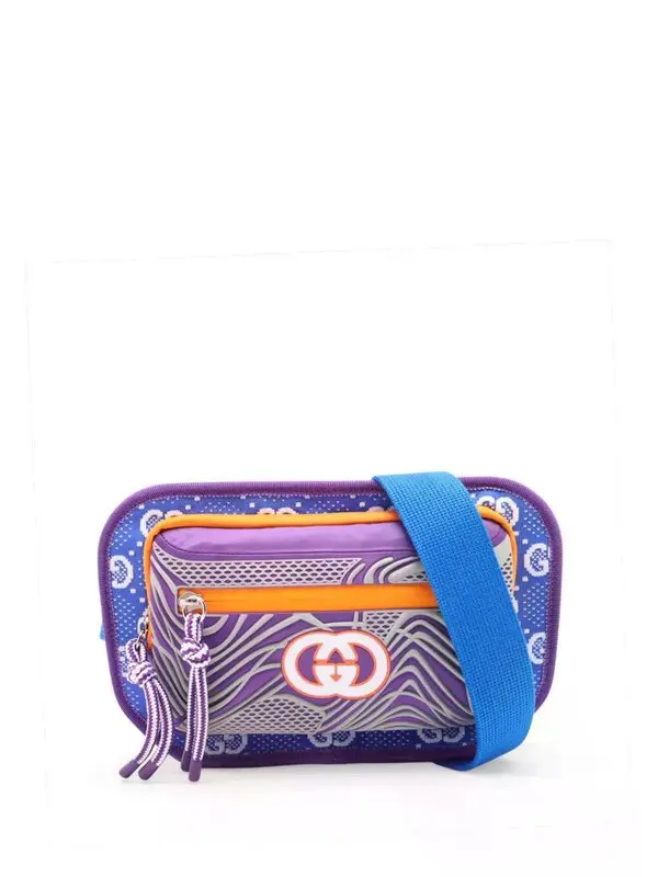Gucci 2000-2015 Gg Nylon And Rubber Belt Bag