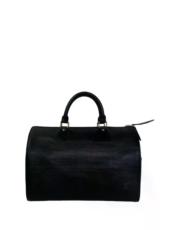 LOUIS VUITTON 1993 Epi Speedy 30 Boston Bag - Black