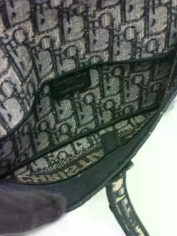 Dior 2010s Saddle Oblique Shoulder Bag