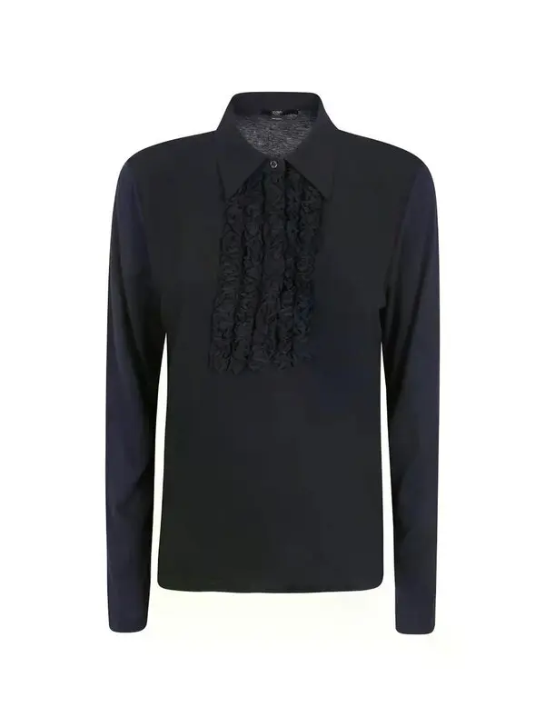 Seventy Ruffle-trimmed Long-sleeve Shirt