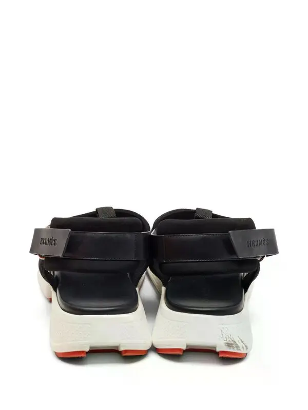 Hermès Gate Slingback Sandals With Chunky Rubber Sole