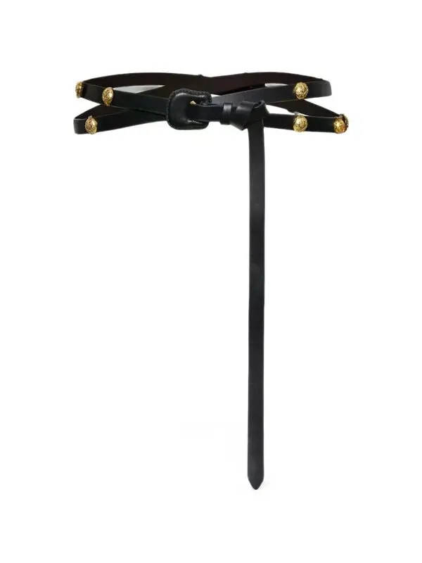 Johanna Ortiz Jungle Oracle Stud-embellished Belt