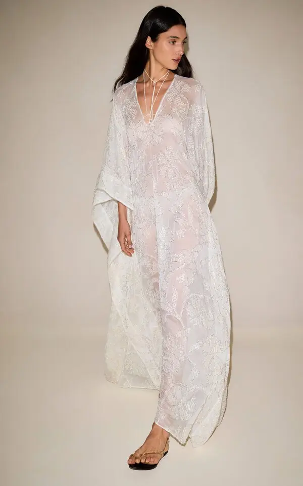 Alexis Ellyn Kaftan - Ivory