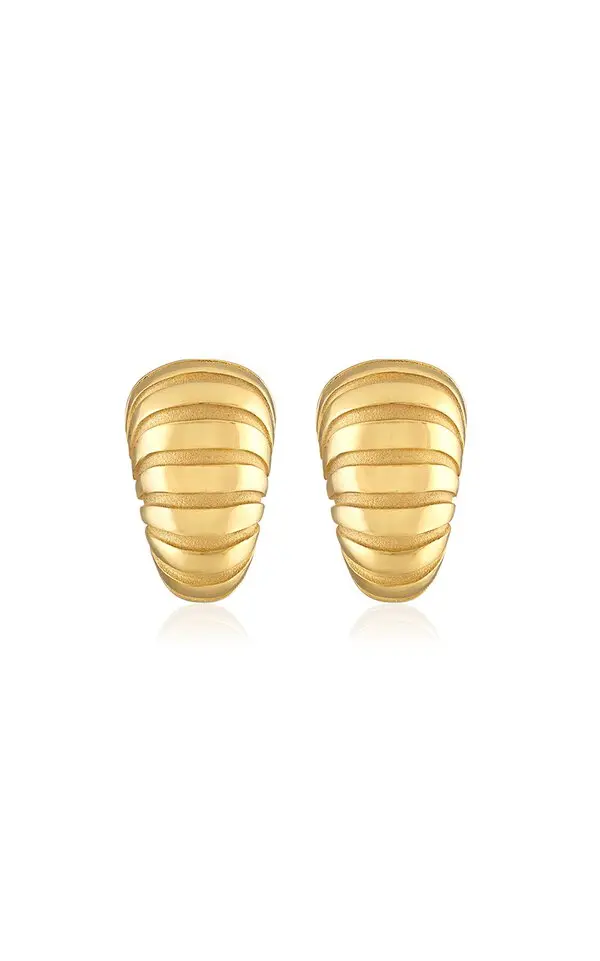 PAMELA ZAMORE 18 Karat Noa Taper Earrings