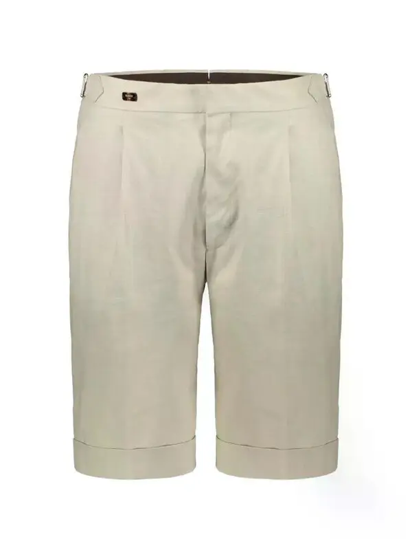 MOORER Manfredi Bermuda Shorts - Neutrals