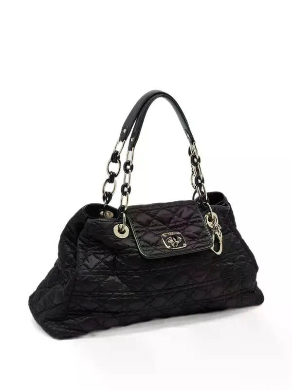Dior 2009 Cannage Charming Lock Shoulder Bag