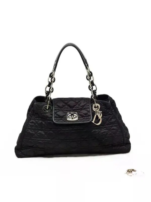 Dior 2009 Cannage Charming Lock Shoulder Bag