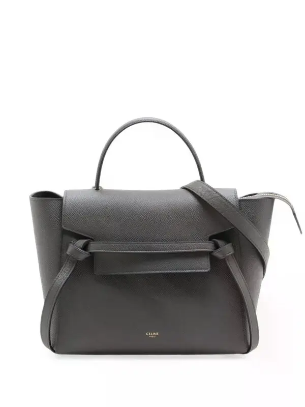 Celine 2000-2026 Micro Grained Calfskin Belt Bag Satchel