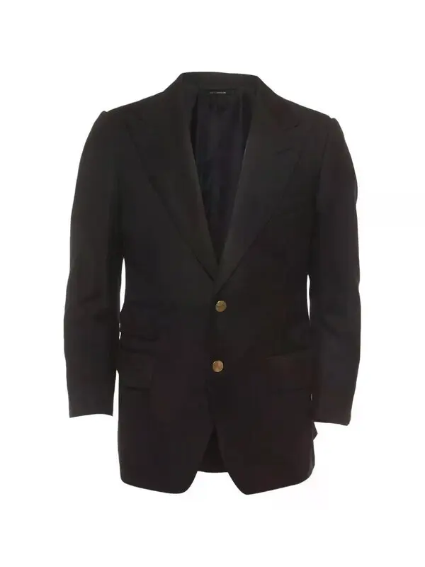 TOM FORD Peak-lapel Button-fastening Blazer