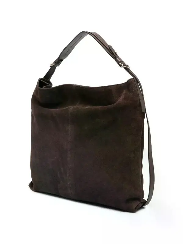 LORISTELLA Giorgia Suede Tote Bag
